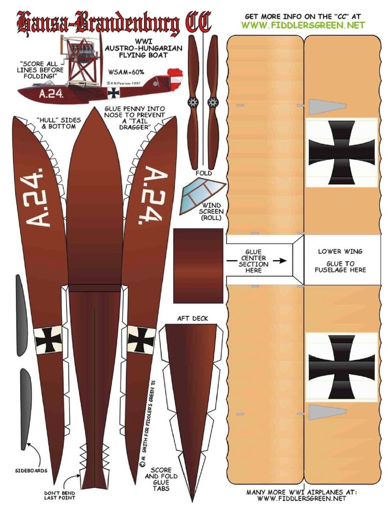 Baron Rojo Papercraft PDF | PDF