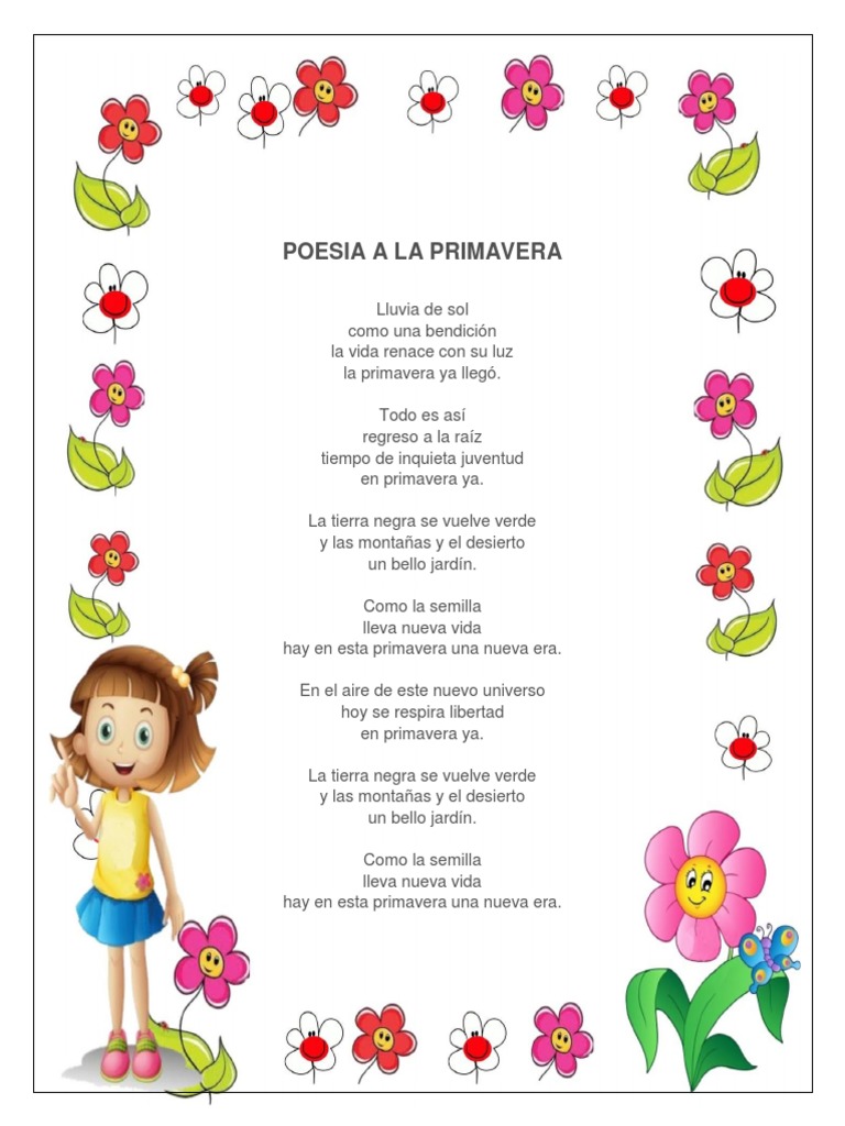 Poesia A La Primavera
