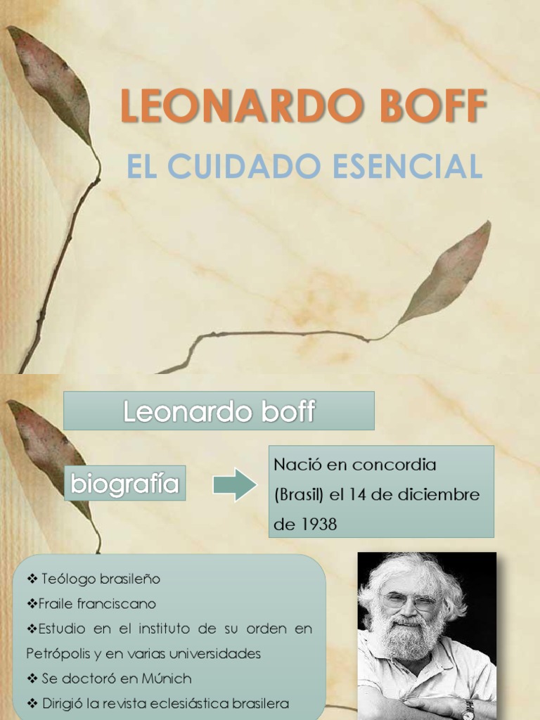 Leonardo Boff | PDF | Amor | Alma