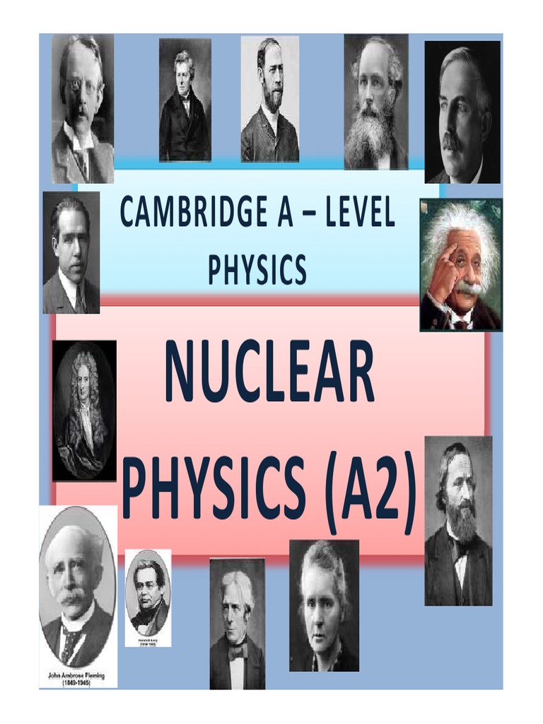 Chapter 27 Nuclear Physics (A2) | PDF | Nuclear Physics | Nuclear Fission
