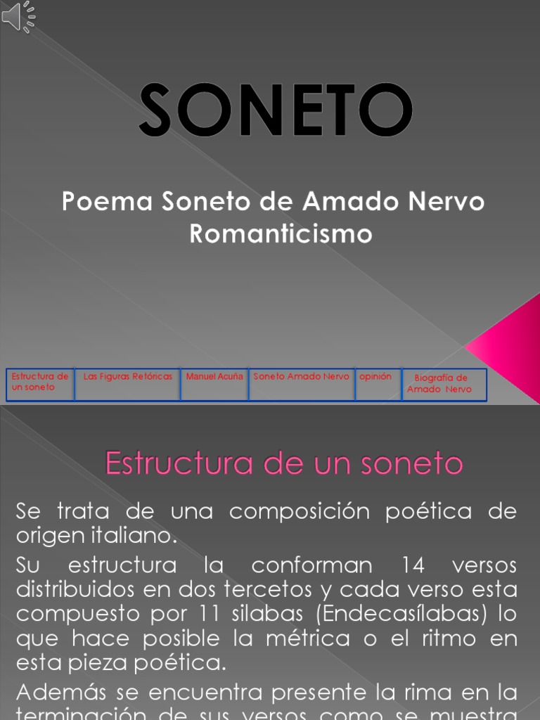 SONETO | PDF | Poesía