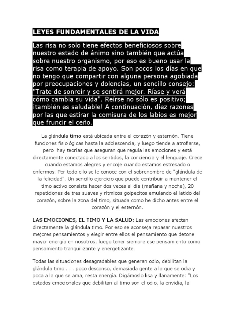 El Poder Curativo de La Risa PDF | PDF | La risa | Felicidad