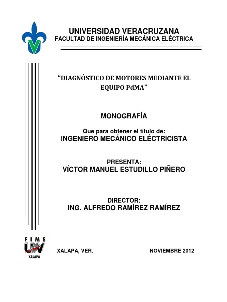 Diagnóstico de Motores con PdMA | PDF | Inductor | Corriente eléctrica