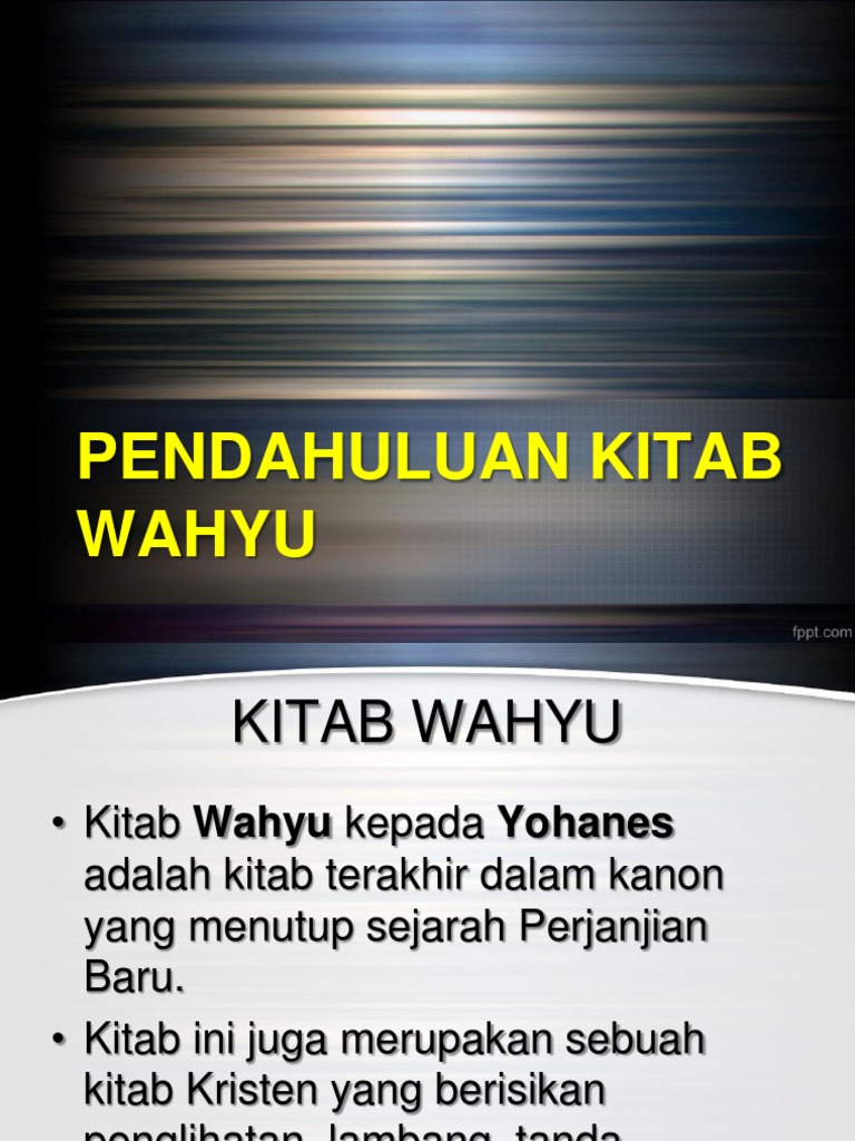 Pendahuluan Kitab Wahyu | PDF