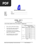 Senarai Formula Fizik SPM | PDF