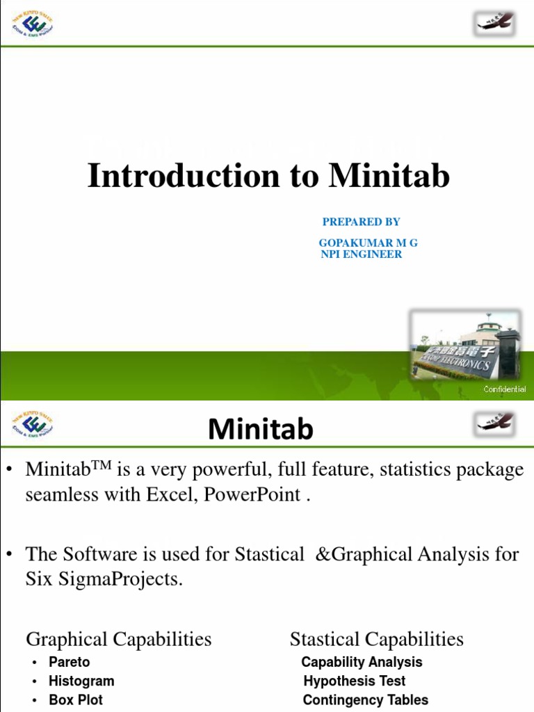 Minitab | PDF | Standard Deviation | Statistical Analysis