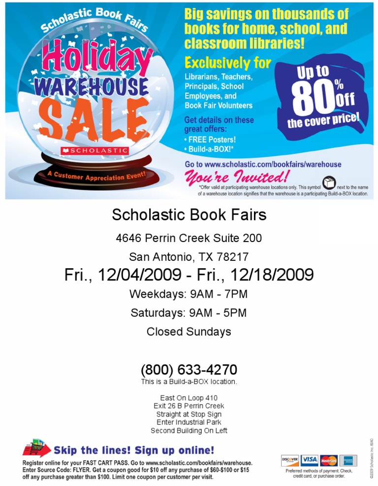 Scholastic Book Fair 2009 Details | PDF