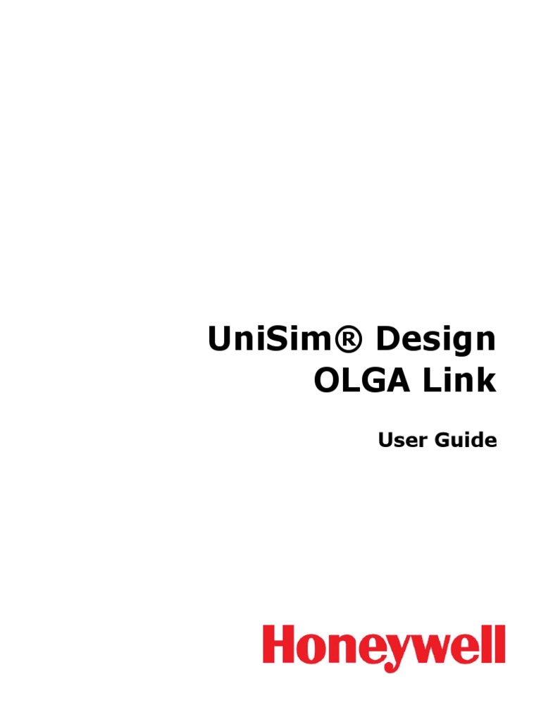 OLGA Link User Guide | PDF | Simulation | Heat Capacity