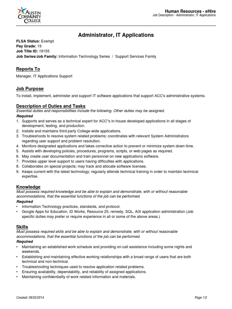 ACC Online Application | PDF | System Administrator | Application Software