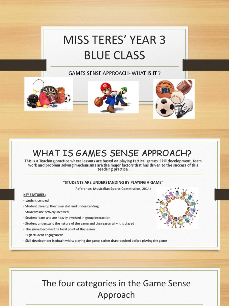 Understanding the Games Sense Approach | PDF | Physical Education ...