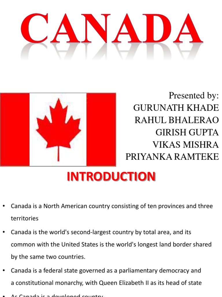 Overview of Canada: Geography, Economy, and Culture | PDF | Provinces ...