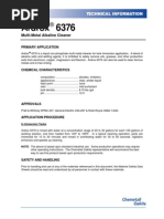 Oakite 61B TDS | PDF | Aluminium | Water