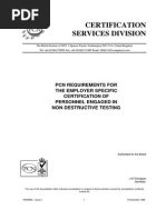 PCN Verification Form | PDF | Nondestructive Testing | Welding