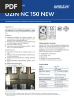 UZIN PE 460 Epoxy Primer Overview | PDF | Epoxy | Concrete