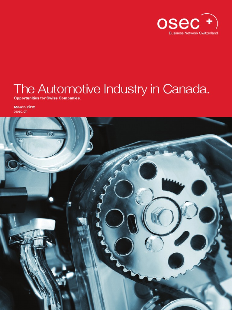 Automotive Industry in Canada | PDF | Ontario | Car