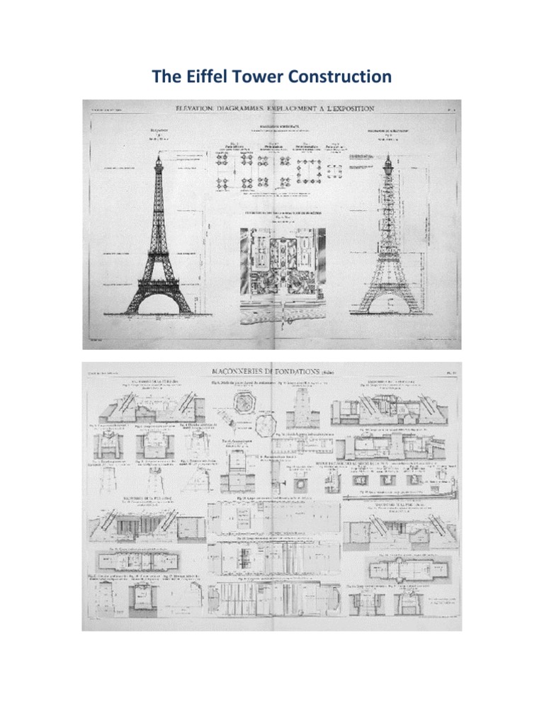 The Eiffel Tower Construction | PDF