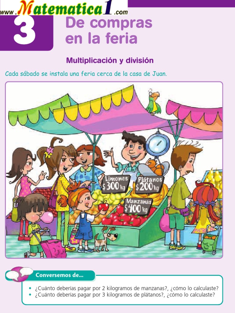 Multiplicación y División para Niños | PDF | Multiplicación | División ...