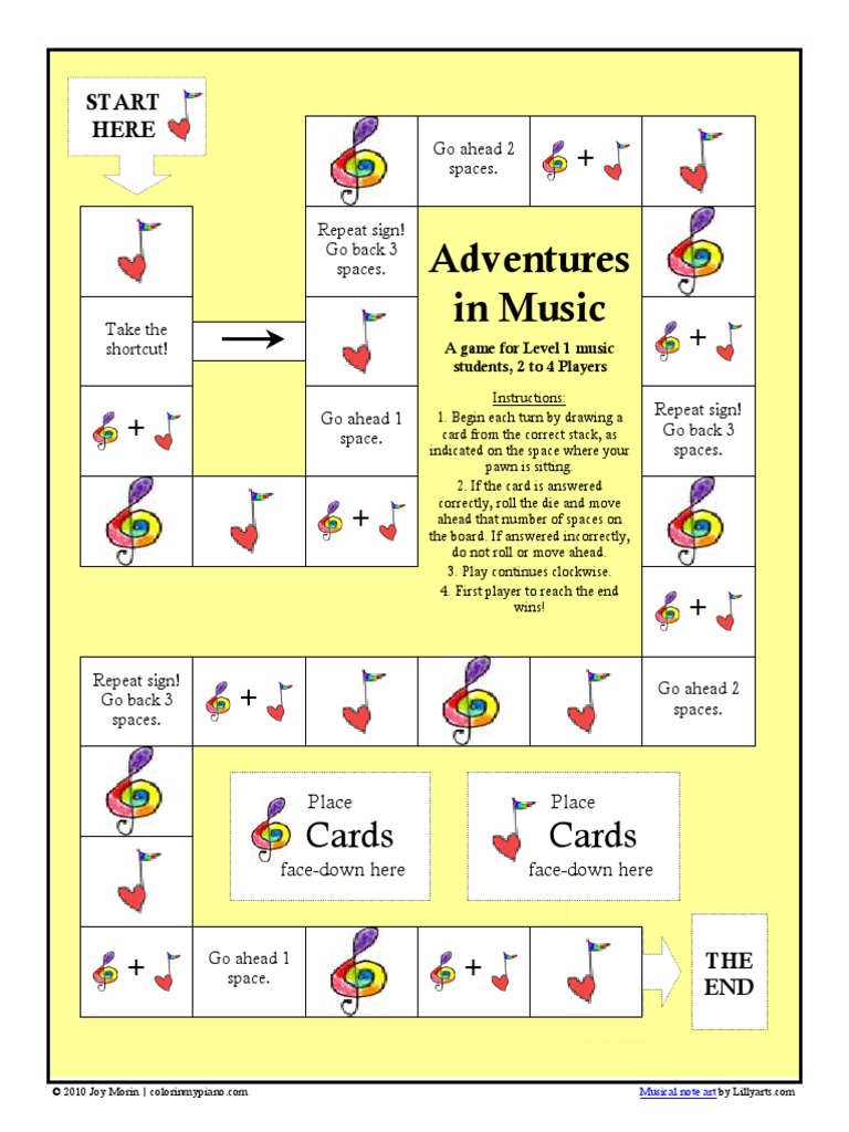 BoardGame AdventuresInMusic | PDF