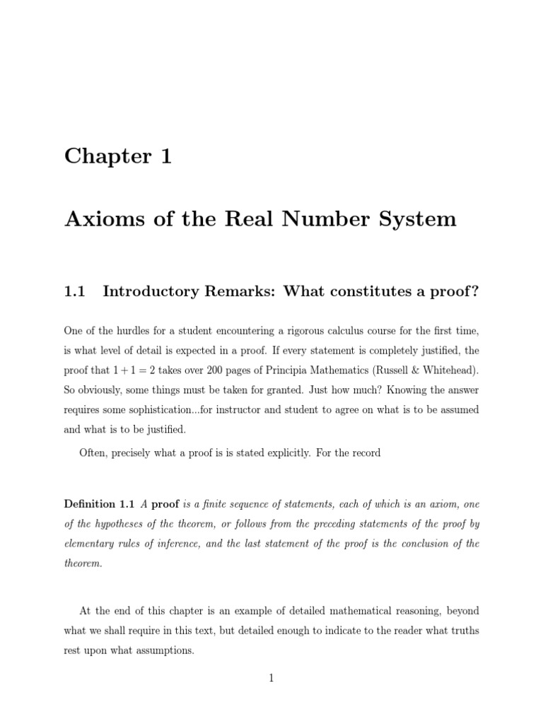 Analysis Introduction and Logic Notes | PDF | Real Number | Empty Set