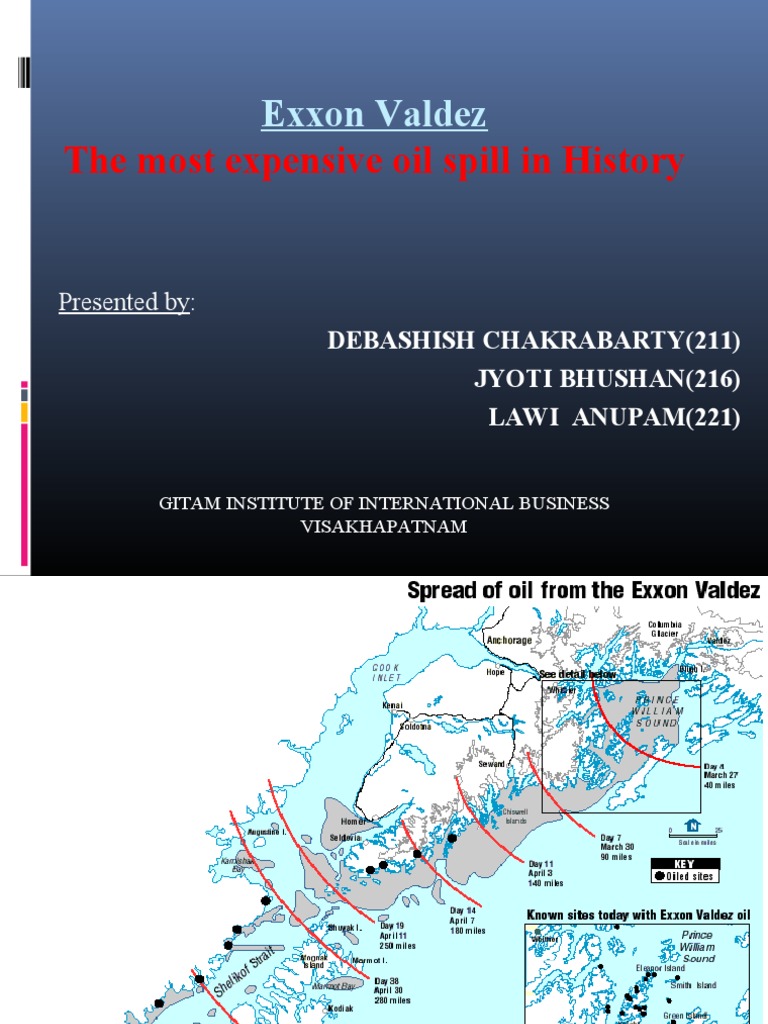 Exxon Valdez Oil Spill | PDF | Exxon Mobil | Oil Spill