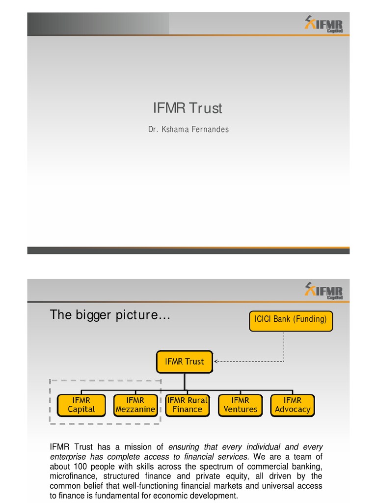 Ifmr Capital | PDF | Business