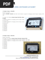 QSM11 Engine Performance Data Sheet | PDF | Horsepower | Engines