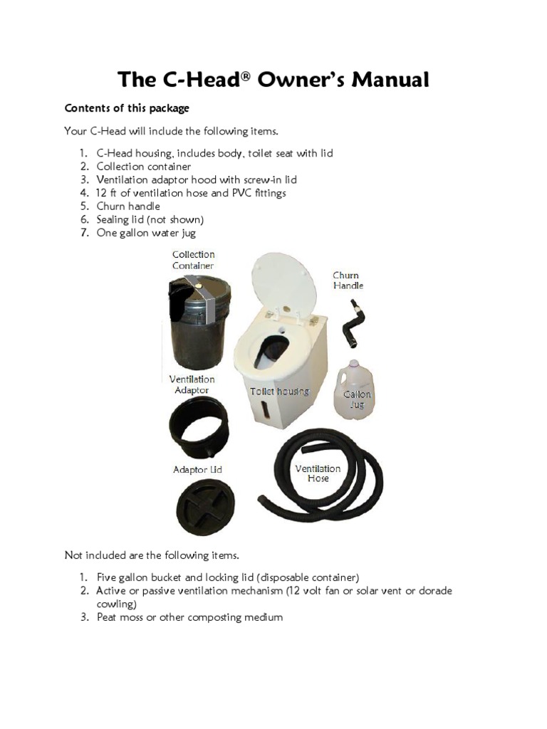 C Head Manual 2014 PDF Toilet Ventilation Architecture