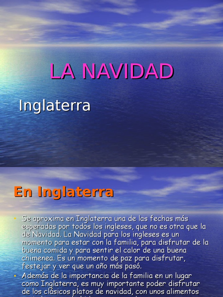 Navidad en Inglaterra | PDF | Navidad | Inglaterra