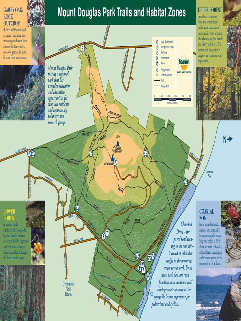Mount Douglas Park Habitat Zones Guide | PDF