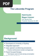 Lidcombe Program Treatment Guide v1.6 2024 02 28 | PDF | Stuttering ...