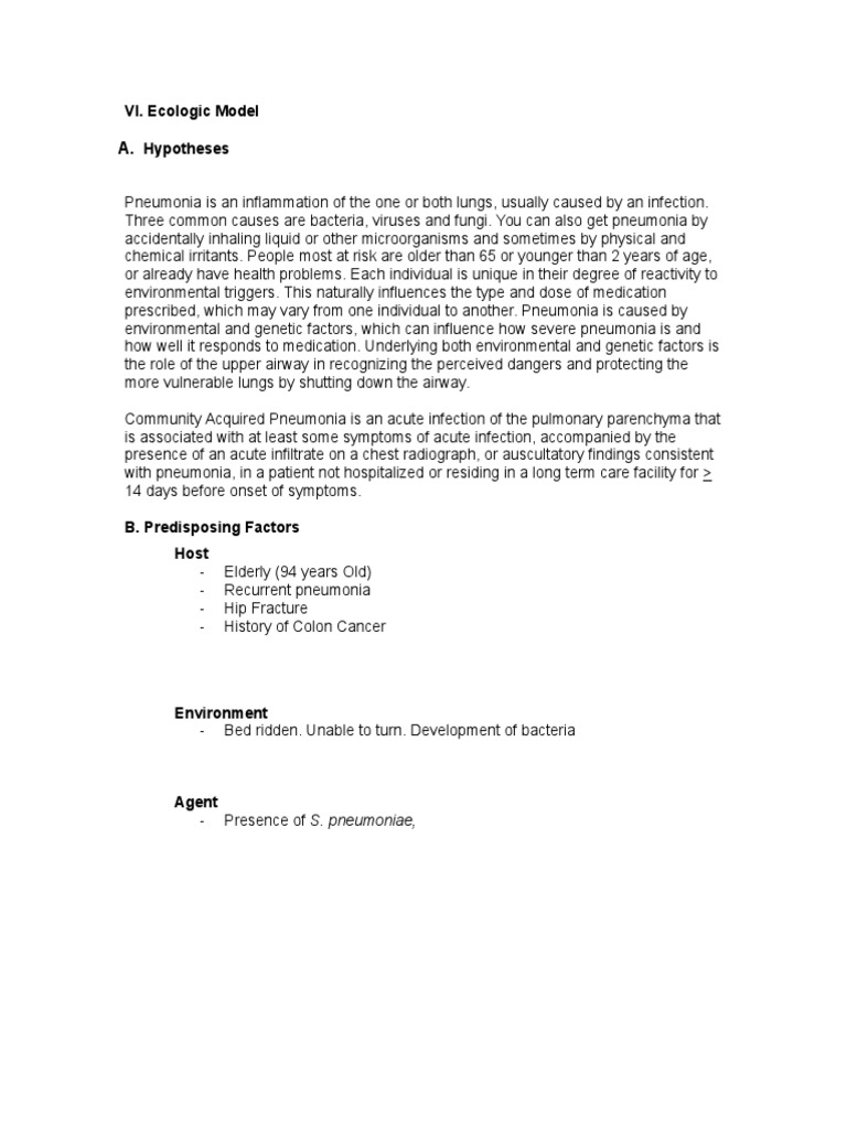 Ecologic Model | PDF