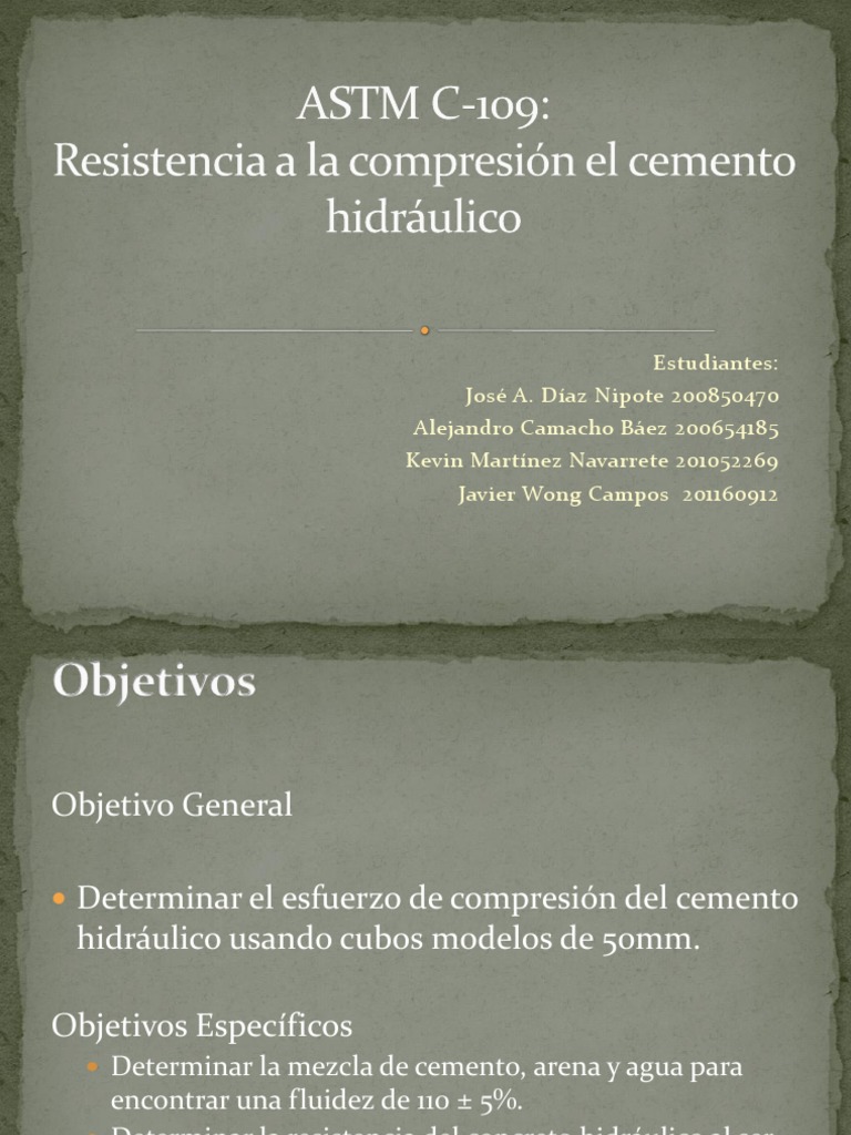 Astm - c109 PDF | PDF