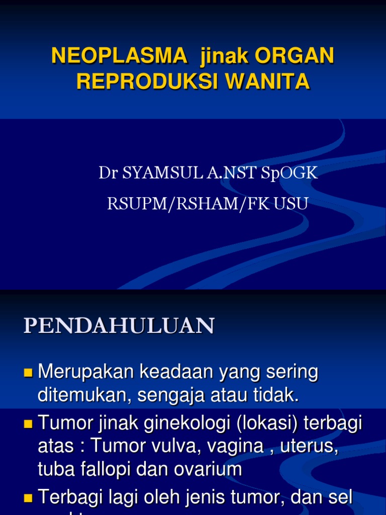 K55 - Neoplasma Organ Wanita | PDF