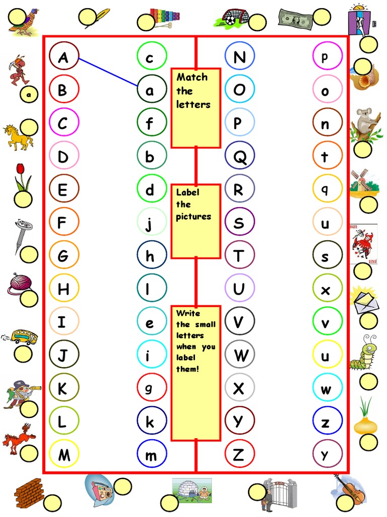 ABC Match and Label | PDF