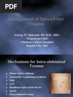Spleen Percussion | PDF | Spleen | Clinical Medicine