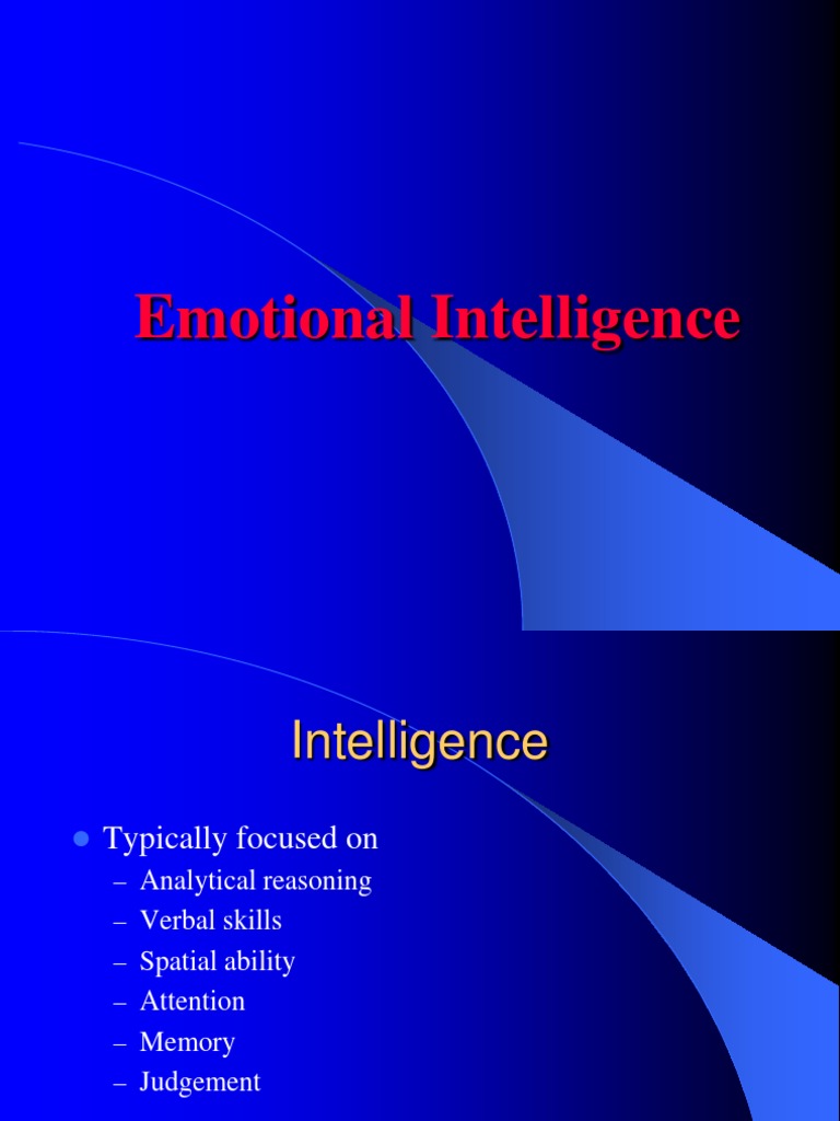 Emotional Intelligence | PDF | Emotional Intelligence | Empathy
