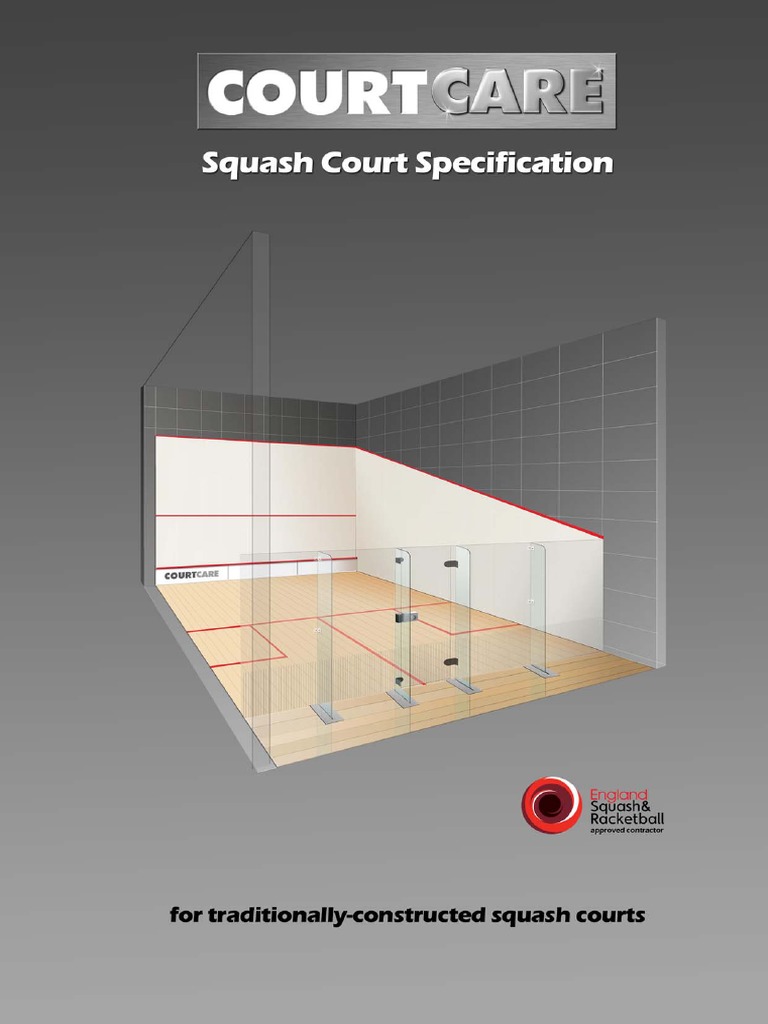 CourtCare Squash Court Specification 2011 Web Version | PDF | Brick ...