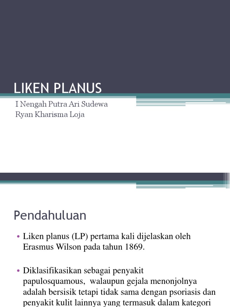 Liken Planus | PDF