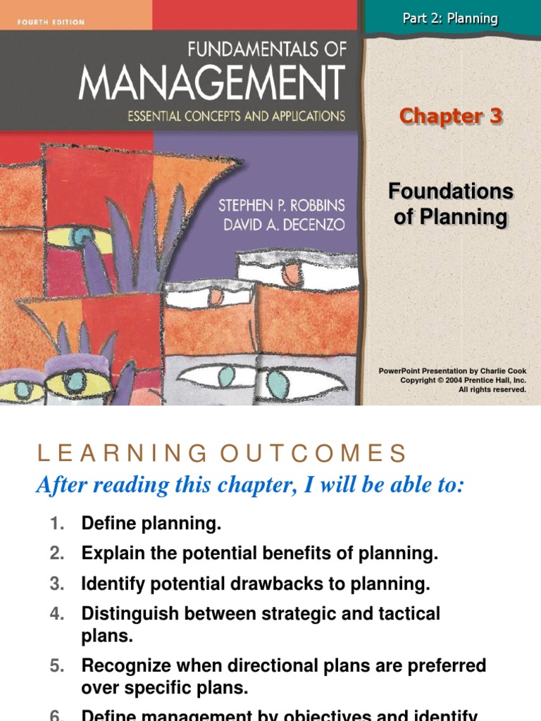 Foundations of Planning | PDF | Strategic Management | Swot Analysis