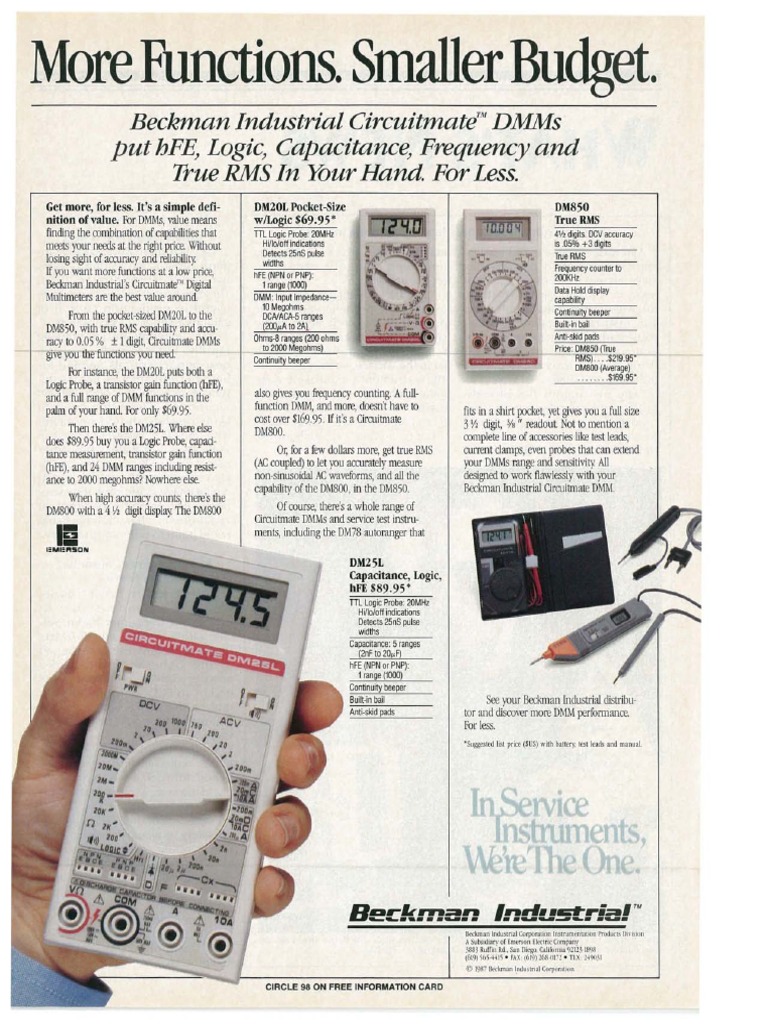 Multimeter - Beckman [1987].pdf