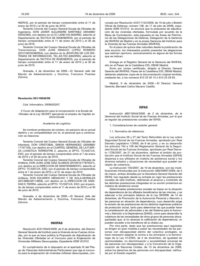 Instruccion Isfas | PDF | Pensión | Invalidez