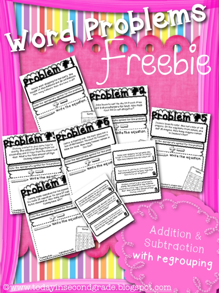 Word Problems: Freebie | PDF | Computing And Information Technology
