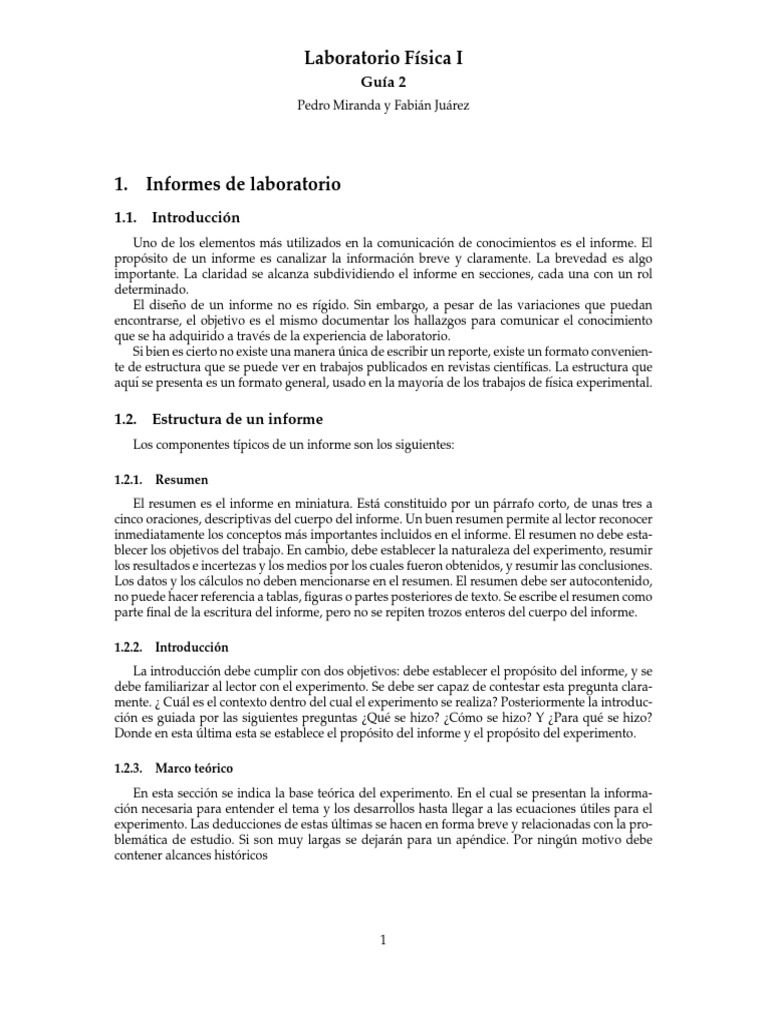 Informe de Fisica PDF | PDF