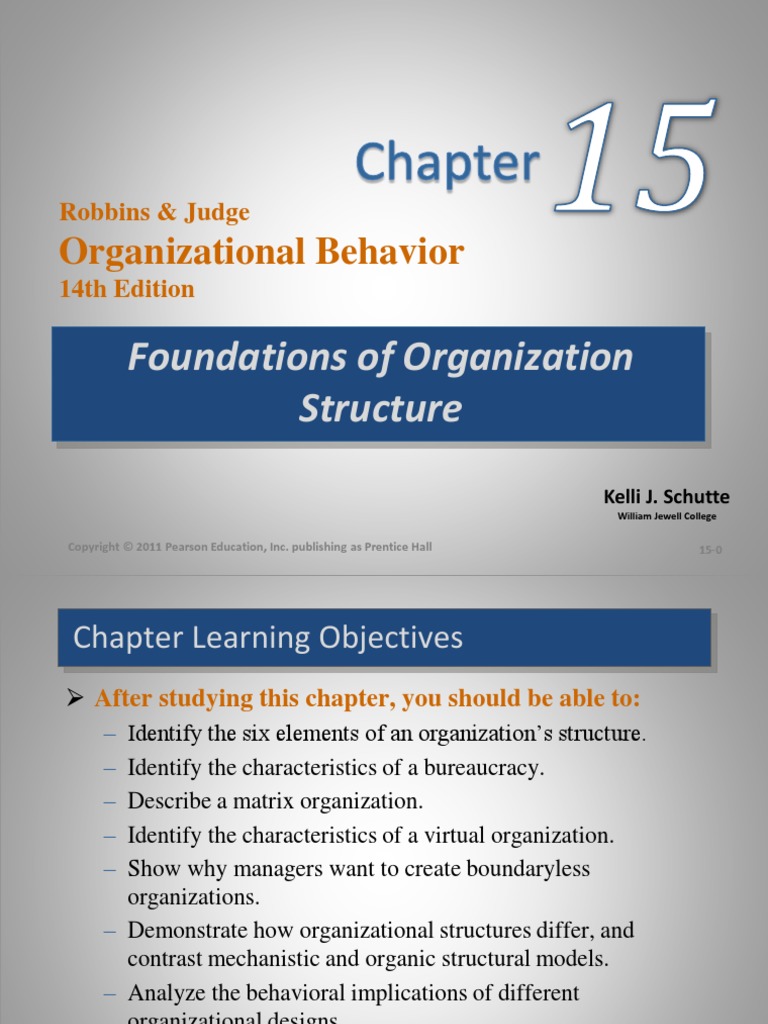 Organization Behavior - Organization Structure | PDF | Organizational ...