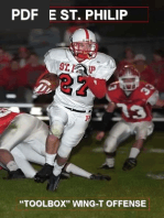9-Man Wing-T Offense Playbook | PDF | Quarterback | American Football