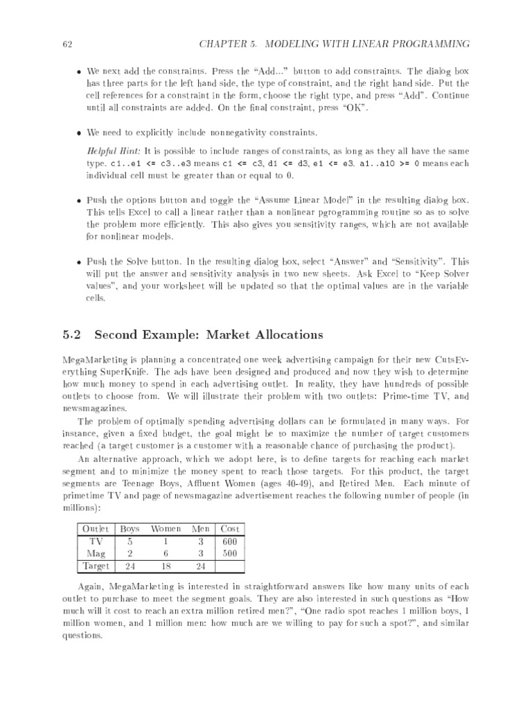 LP 6 | PDF | Linear Programming | Sensitivity Analysis