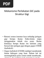 Restorasi GIC (Sifat, Bahan, Indikasi, Aplikasi) | PDF