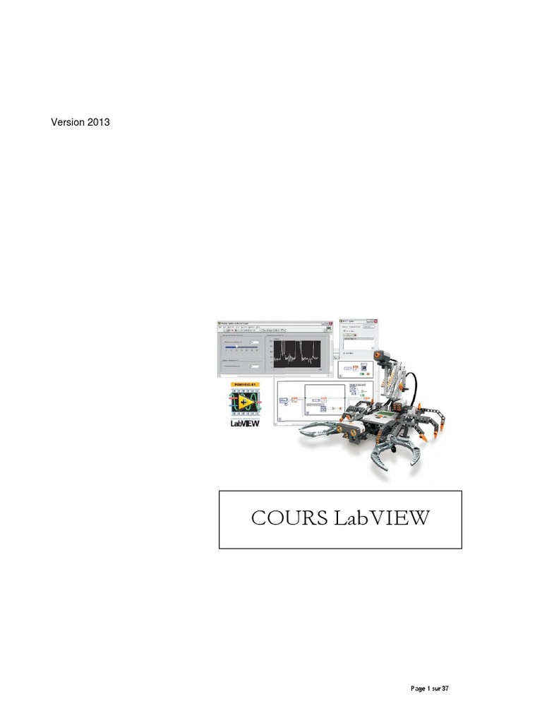 Cours LabVIEW : Calculs et Structures | PDF | Moyenne mobile | Bit