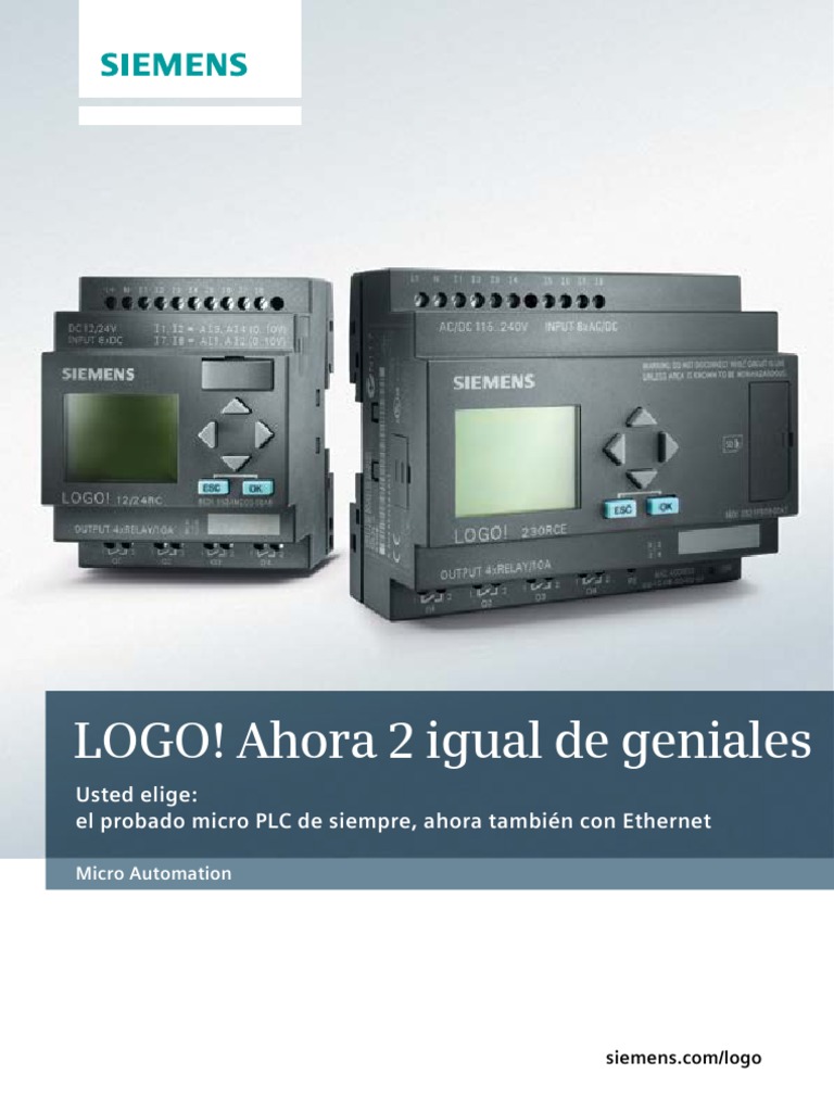 PLC Logo Teoria PDF | PDF | Programa de computadora | Programación