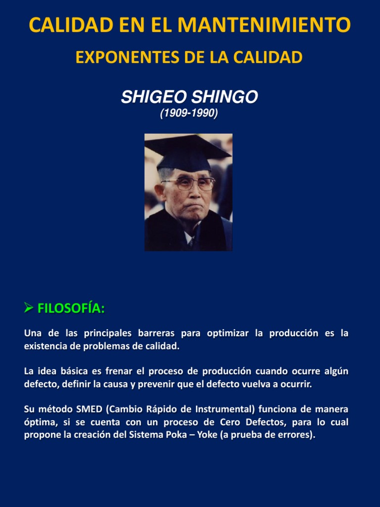 Shigeo Shingo PDF | PDF